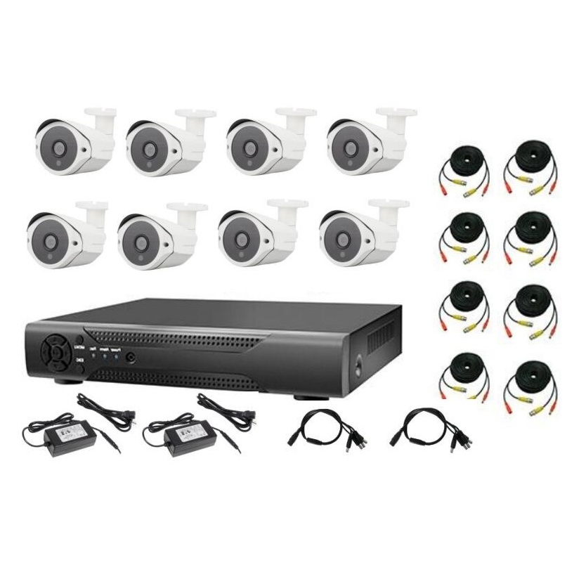 8-Channel Wired CCTV Kit